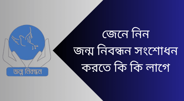 জন্ম নিবন্ধন Archives - BDRIS Gov BD